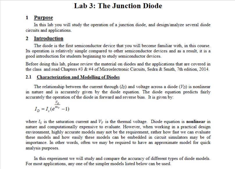 write a typical lab report which should contain - | Chegg.com