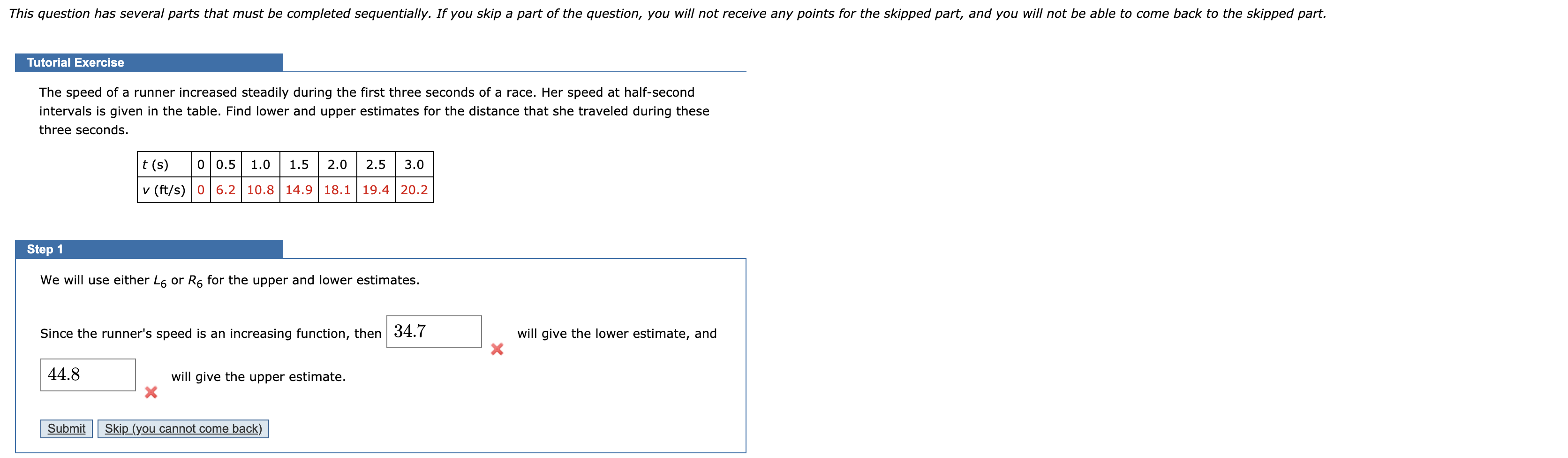 Solved This question has several parts that must be | Chegg.com