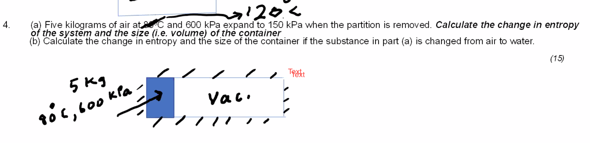 Solved 80 celcius = 120 celcius 120 celsius is the correct | Chegg.com