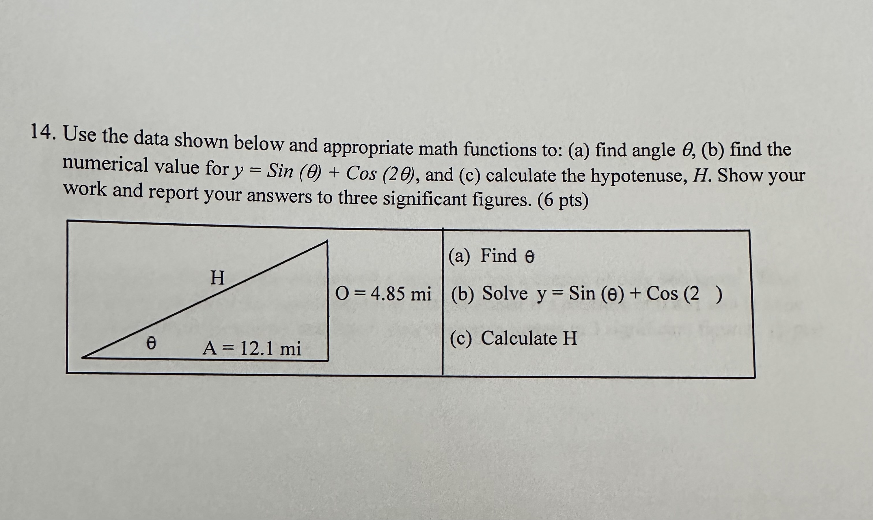Solved Use the data shown below and appropriate math | Chegg.com