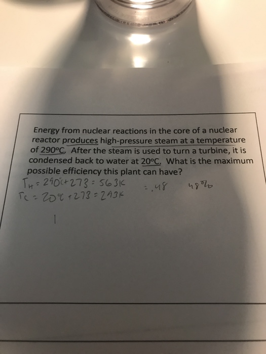 Solved Energy from nuclear reactions in the core of a | Chegg.com
