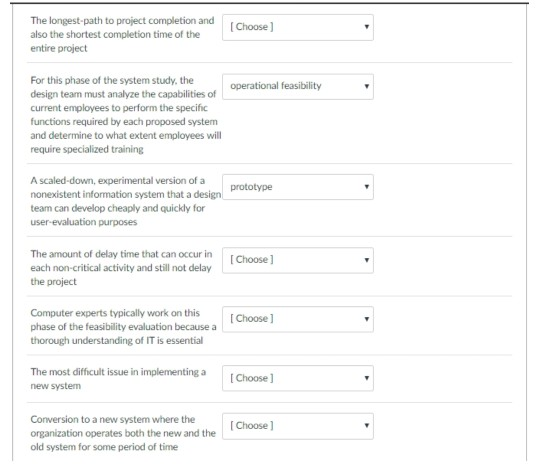 Solved Match the terms in the drop list to the definition | Chegg.com