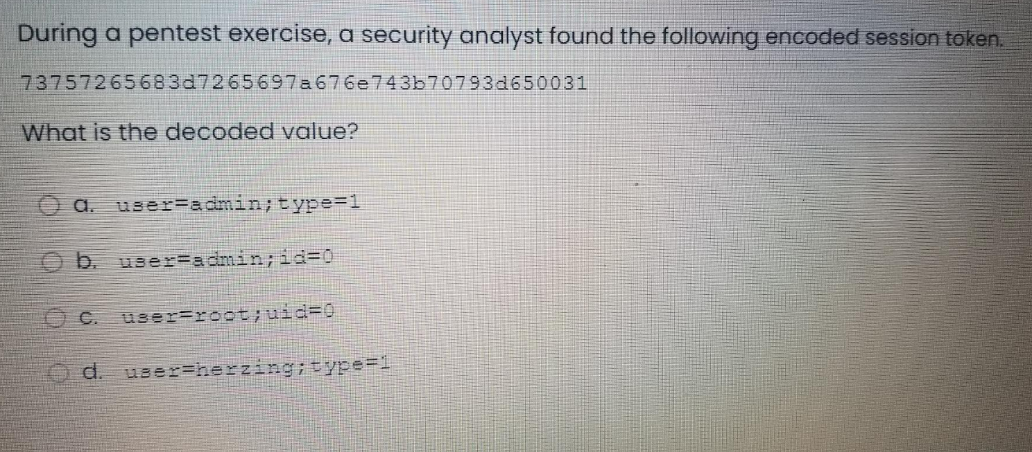 Solved Regarding sessions in web applications, what | Chegg.com