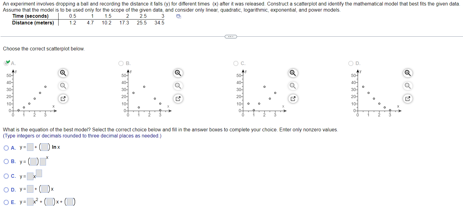 Solved Assume that the model is to he used onlv for the | Chegg.com