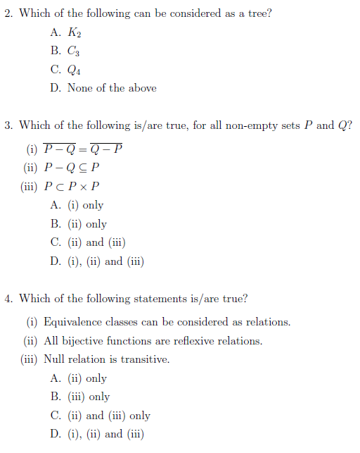 Solved 2. Which of the following can be considered as a | Chegg.com