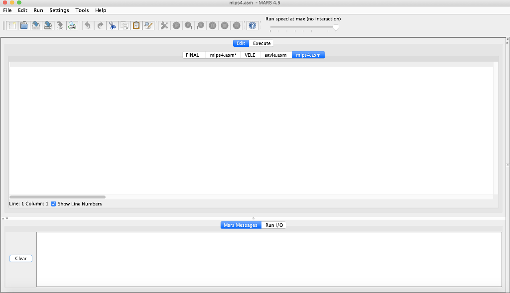 Convert C Program To Mips Assembler And Runtime