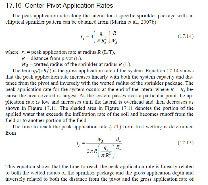 Solved Design a hand-move sprinkler irrigation system | Chegg.com