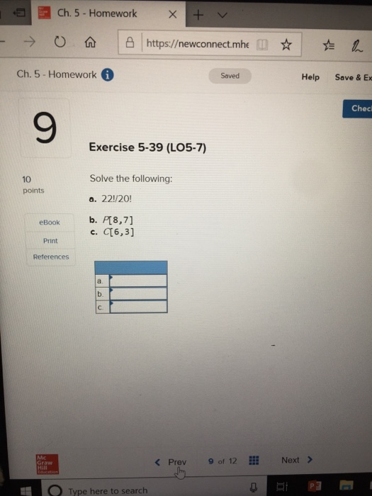 Solved 리國Ch. 5-Homework ×1+ V/ O 仚 |凸! | Chegg.com Solved 리國Ch. 5-Homework ×1+ V/ O 仚 |凸! | Chegg.com