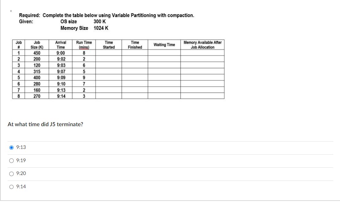 Solved Required Complete The Table Below Using Variable