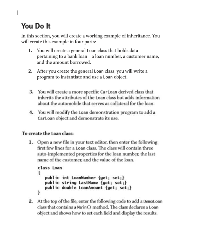 Solved You Do lt In this section, you will create a working | Chegg.com
