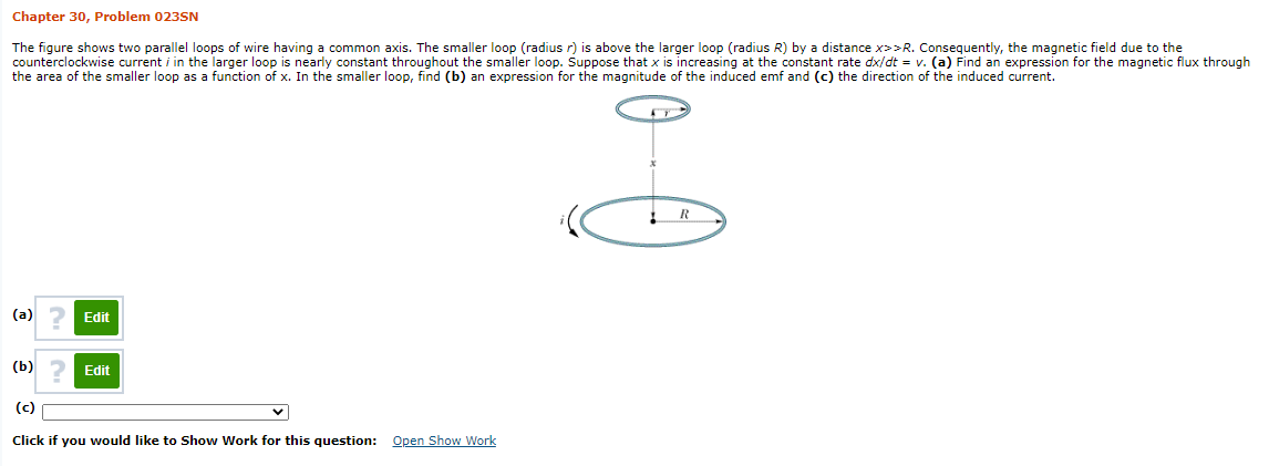 Solved Chapter 30, Problem 023SN The figure shows two | Chegg.com