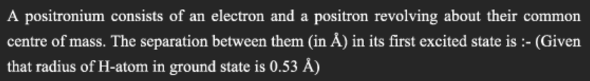 Solved A positronium consists of an electron and a positron | Chegg.com