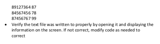 Solved Create a Lab5.java program and do the following: • | Chegg.com