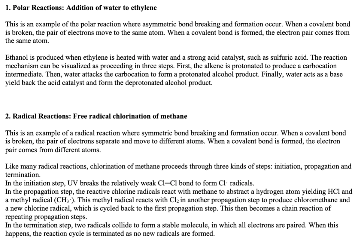 Solved Draw reaction mechanisms for the following: Please | Chegg.com