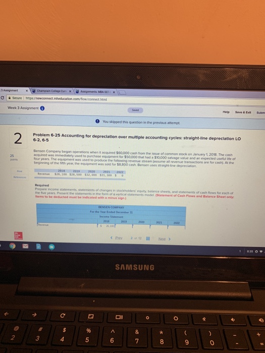 Solved C Seoure httpsWnew com/flow/connect htm Week 3 | Chegg.com