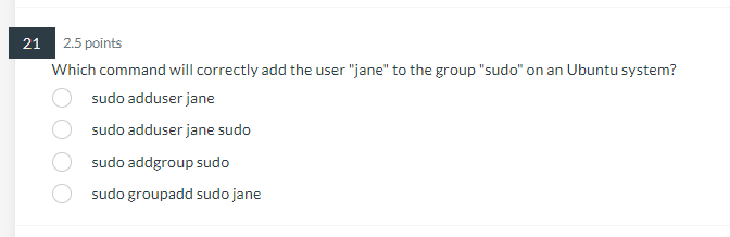 Solved Which of the given commands can be used to look at | Chegg.com