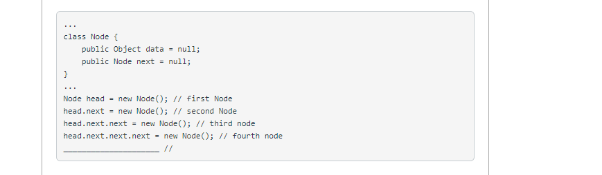Solved class Node { public Object data = null; public Node | Chegg.com