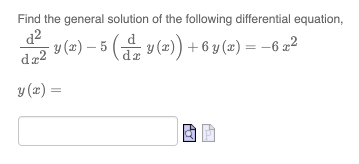 Solved Find the general solution of the following | Chegg.com
