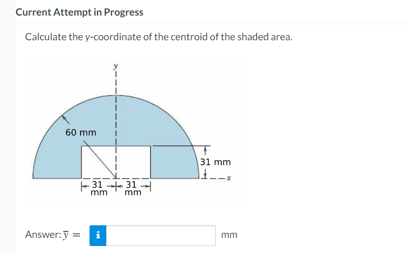 Solved Current Attempt in Progress Calculate the | Chegg.com