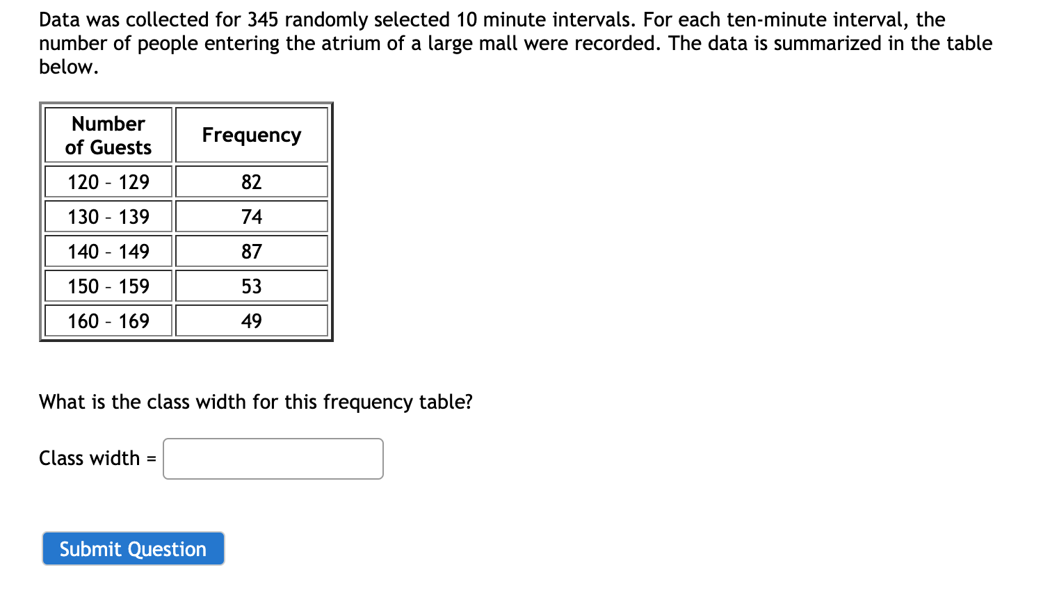 Solved Data was collected for 345 randomly selected 10 | Chegg.com