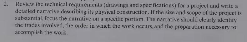 Solved Review the technical requirements (drawings and | Chegg.com
