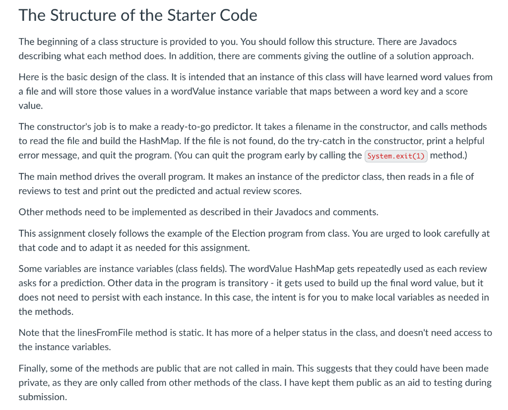 How the predictor Works The predictor reads in a | Chegg.com
