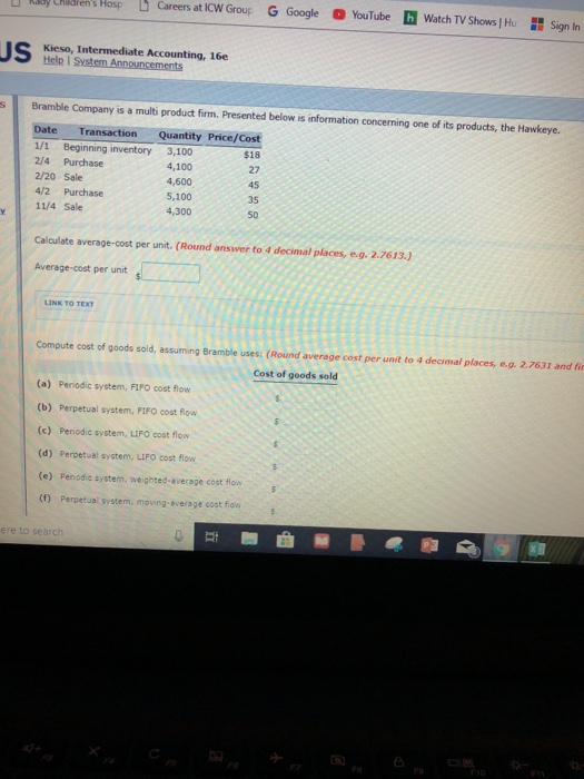 Solved Taly Chisren's Hosp Careers at ICW Group G Google | Chegg.com