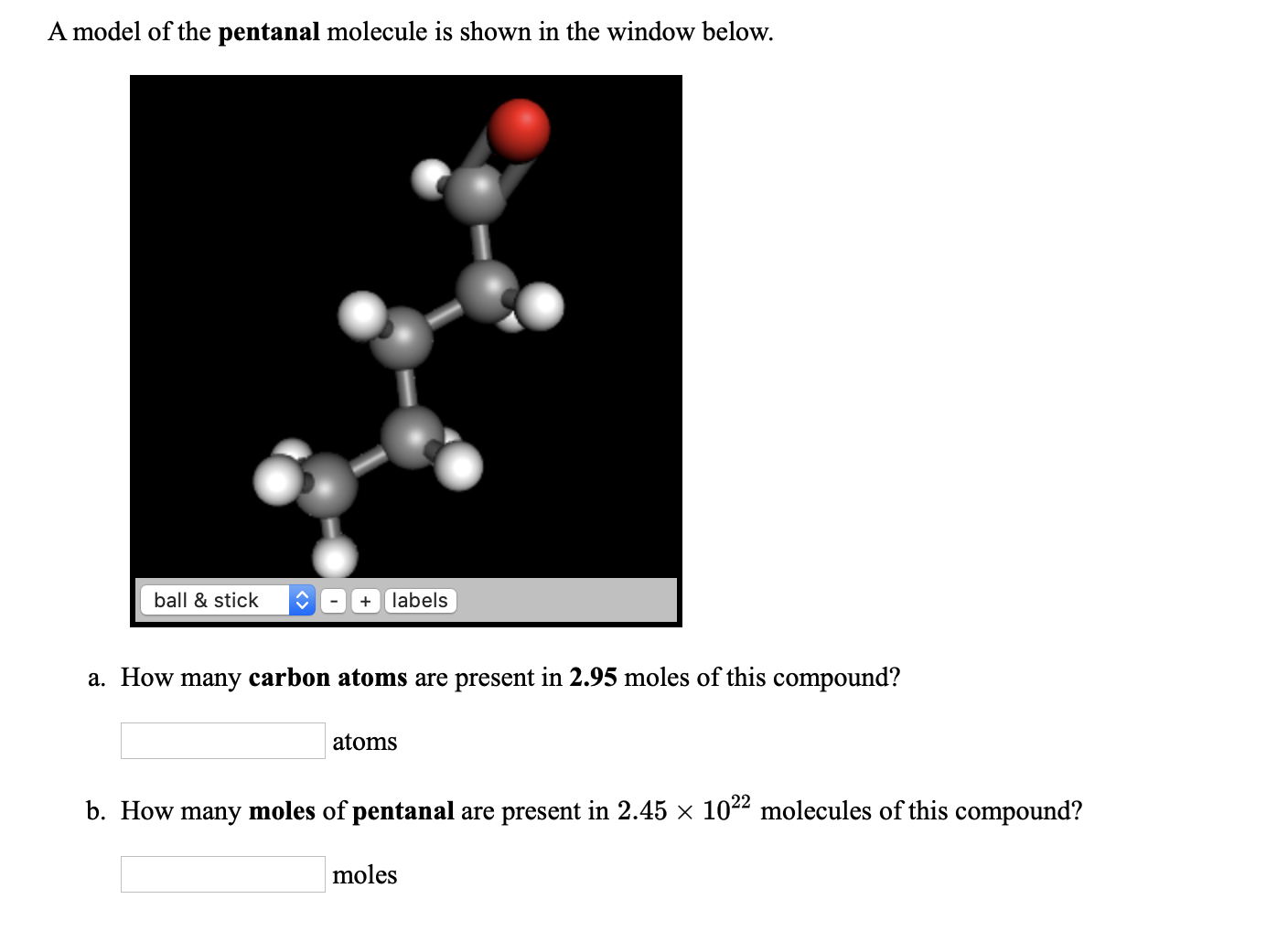 Solved A model of the 2-methyl-1-propanol molecule is shown | Chegg.com