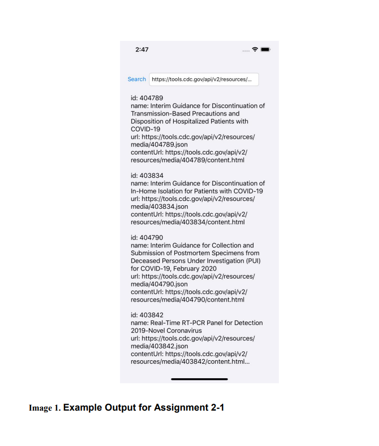 Solved Question 1 (20 points) Note: A sample iOS project has | Chegg.com