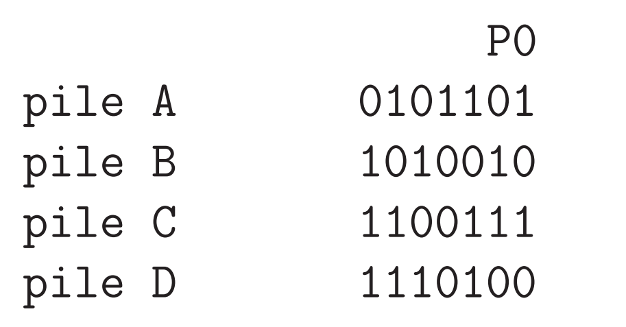 pile pile pile pile AB C D P0 | Chegg.com