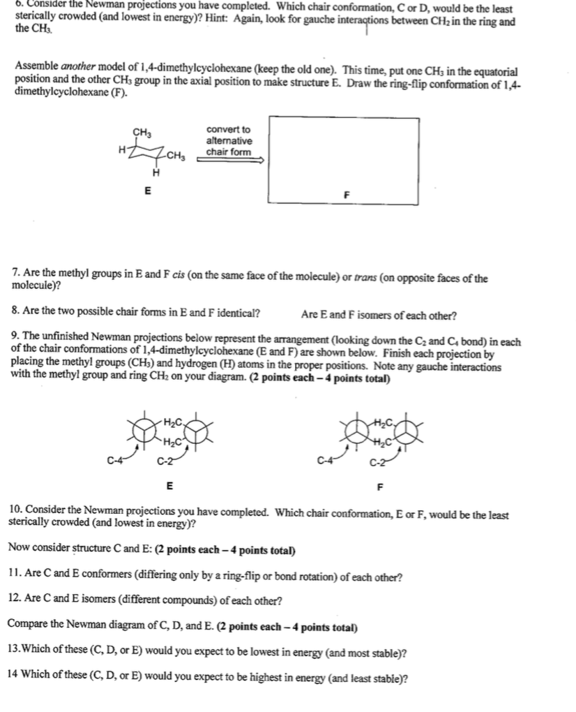 Solved (2 points each - 4 points total) 1. Fill in | Chegg.com