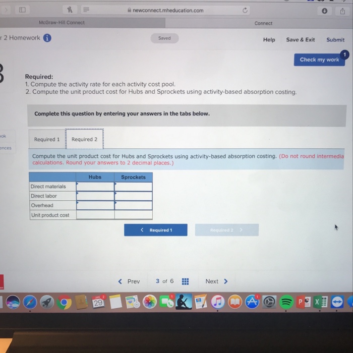 Solved mework Help Save& Exit Submit Saved Check my work | Chegg.com