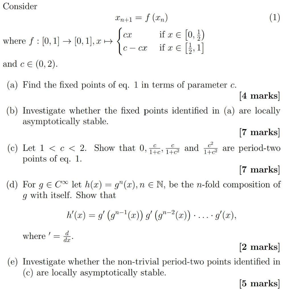 Solved Please answer parts (c), (d), and (e) of the | Chegg.com