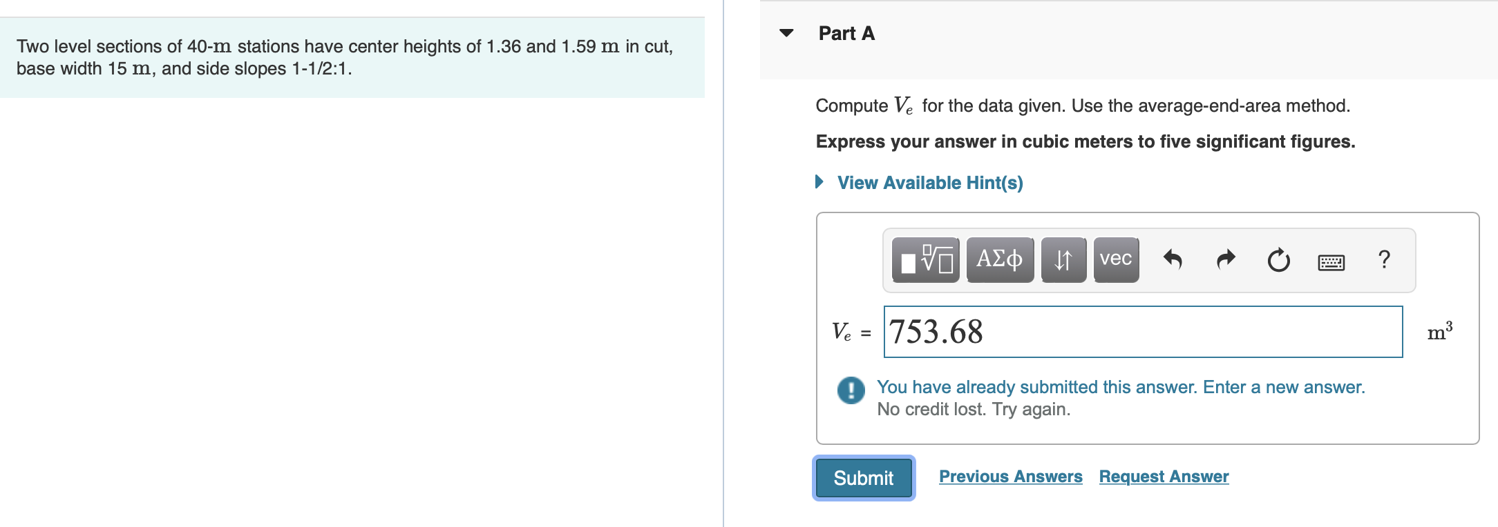 Solved Two level sections of 40-m stations have center | Chegg.com