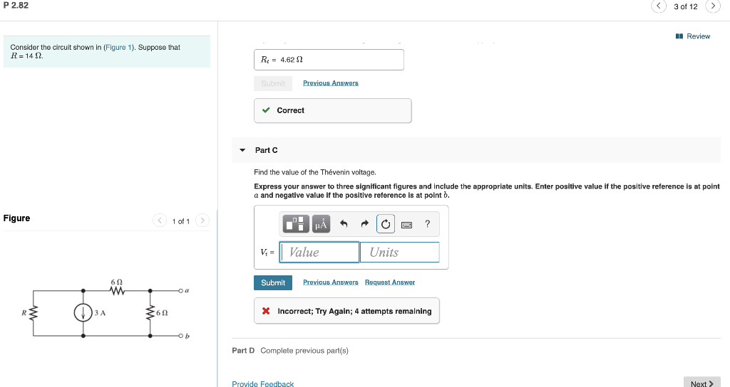 Solved P 2.83 Consider the circuit shown in (Figure 1). | Chegg.com