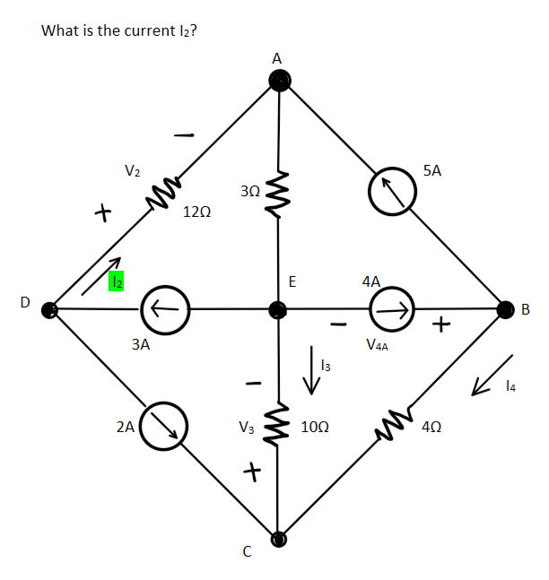 Solved What is the current I2 ? | Chegg.com