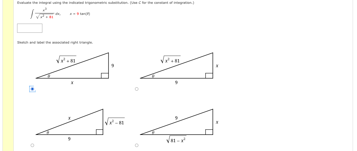 Solved Evaluate the integral using the indicated | Chegg.com