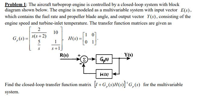 Solved Problem 1: The aircraft turboprop engine is | Chegg.com