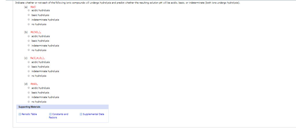 Solved Indicate whether or not each of the following ionic | Chegg.com
