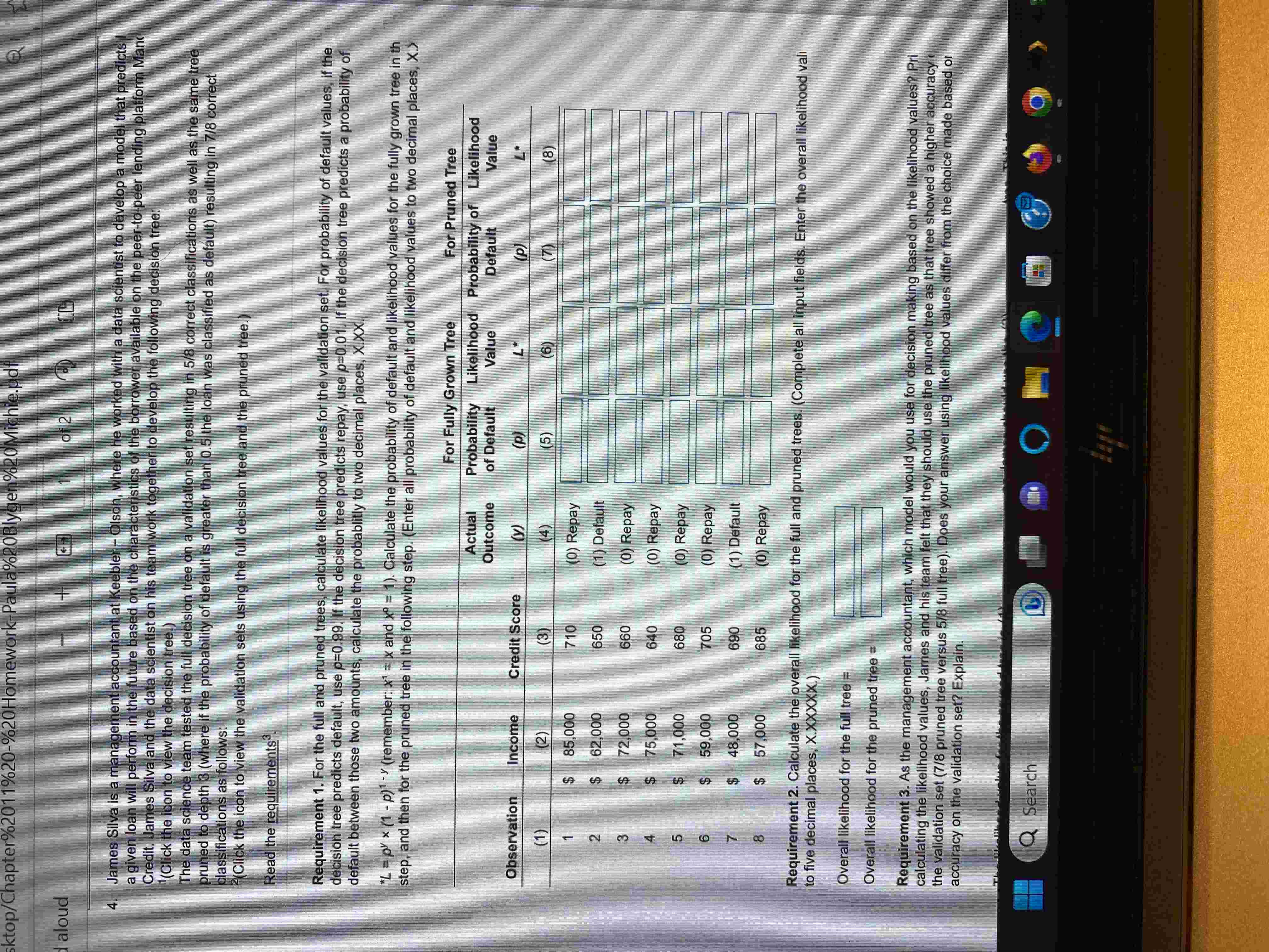 Solved 4. James Silva is a management accountant at Keebler | Chegg.com