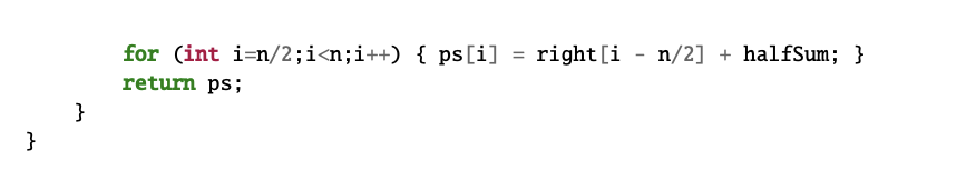 Solved For each of the following Java functions: (1) | Chegg.com