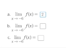 Solved Use the graph of f(x) shown below to determine each | Chegg.com