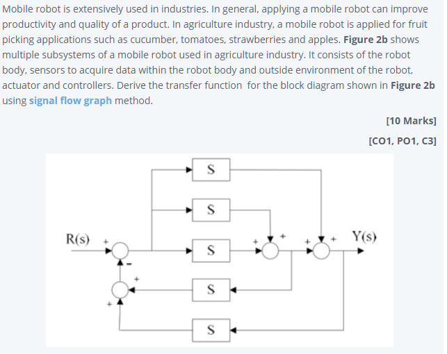 Solved Mobile robot is extensively used in industries. In | Chegg.com