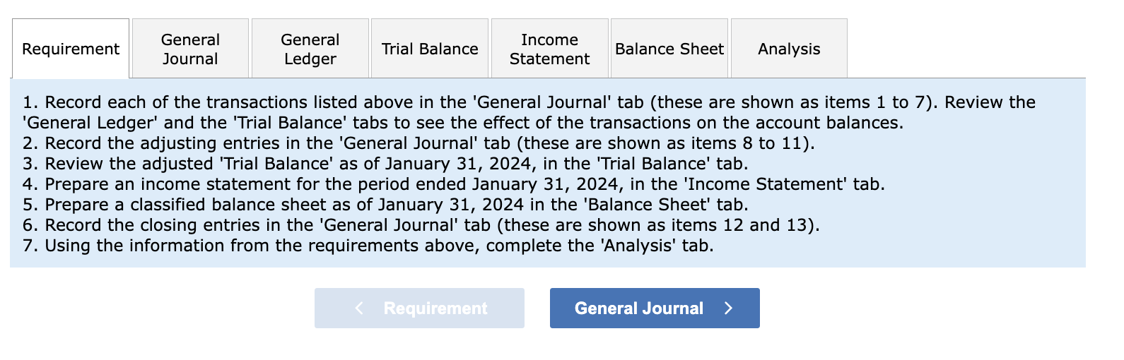 On January 1, 2024, the general ledger of 3D Family | Chegg.com