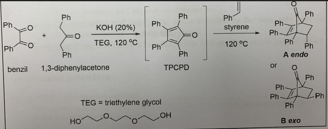 Solved Ph Ph Ph Ph KOH (20%) Ph styrene 0 Ph Ph Ph Ph Ph A | Chegg.com