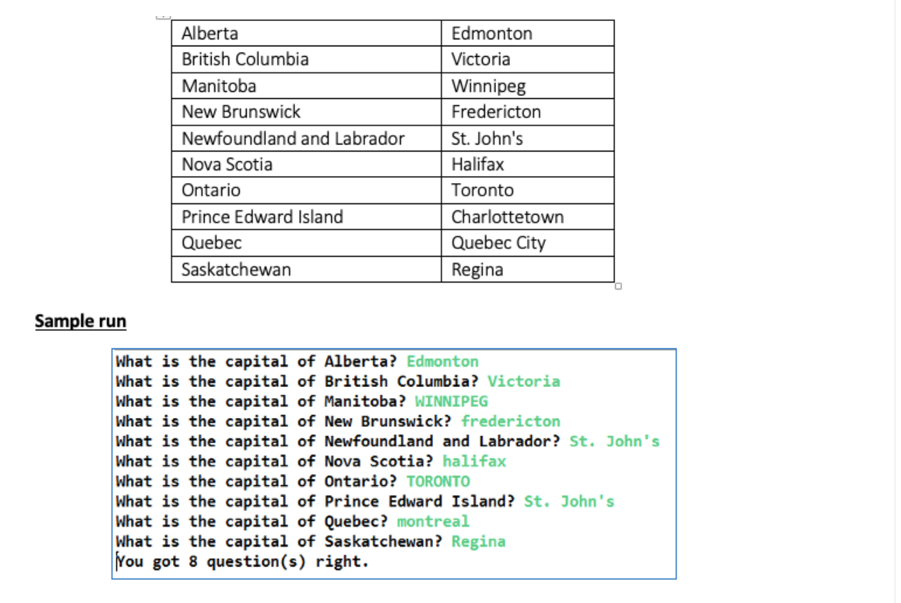 Solved Java programming Program a test that asks all the | Chegg.com