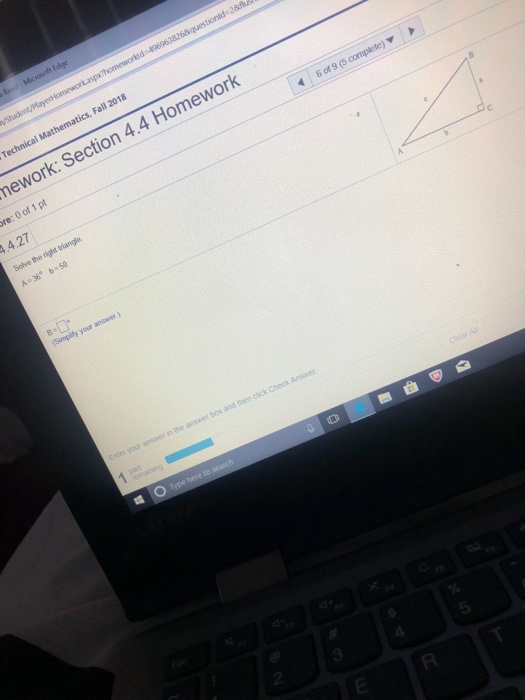 Solved mework: Section 4.4 Homework .4.27 | Chegg.com