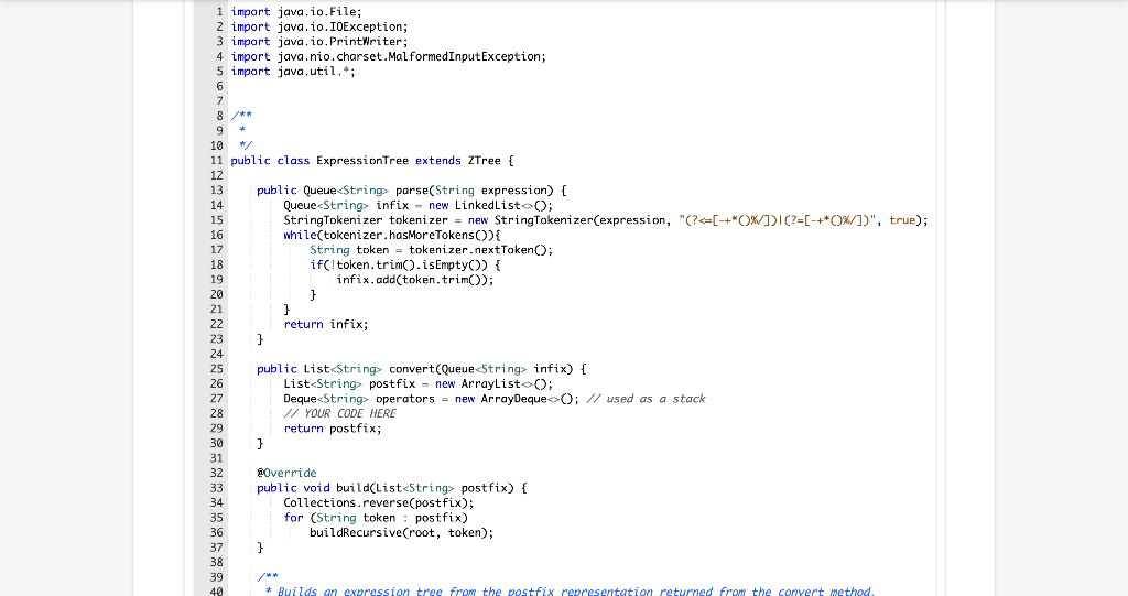 The Unit_Testing class is provided for testing, and | Chegg.com