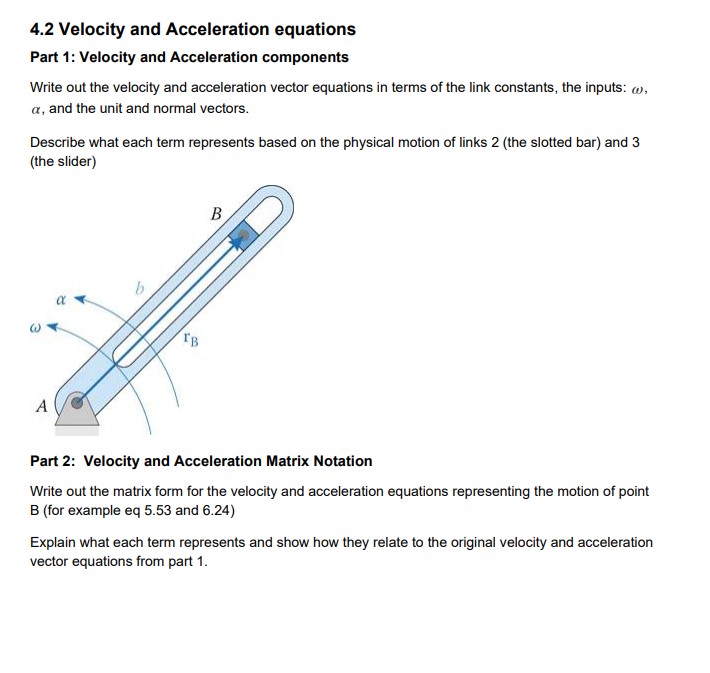 Solved Please show all steps and calculations. 4.2 ﻿Velocity | Chegg.com