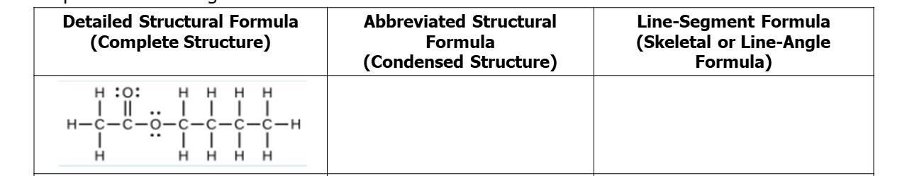 Solved Detailed Structural Formula (Complete Structure) | Chegg.com